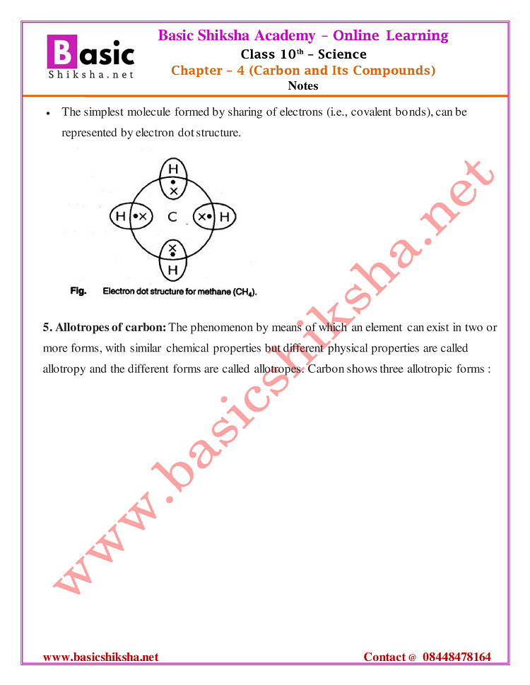 CBSE Class 10 Chapter 4 NCERT Science Notes