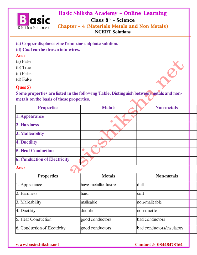 CBSE Class - 8 Chapter 4 NCERT Solutions